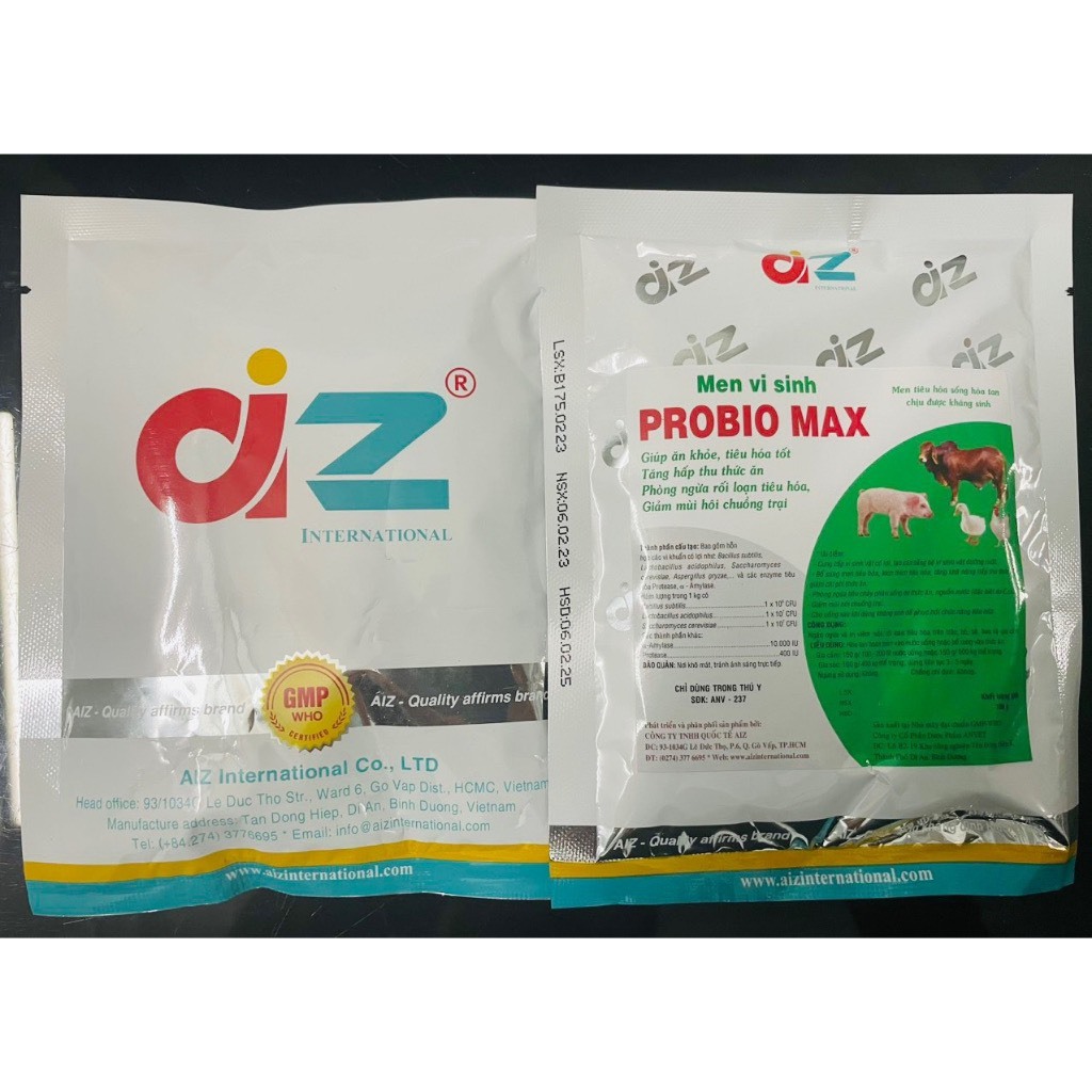 Men vi sinh Probio Max GIúp ăn khỏe, tiêu hóa tốt, tăng hấp thu thức ăn ...