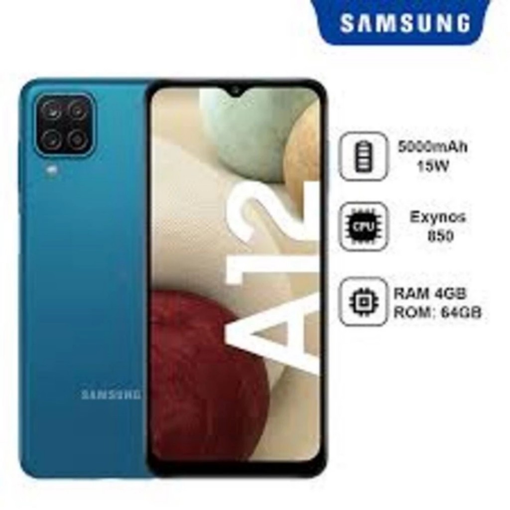 điện thoại Samsung Galaxy A12 máy 2sim ram 6G/128G Chính Hãng, Màn hình ...
