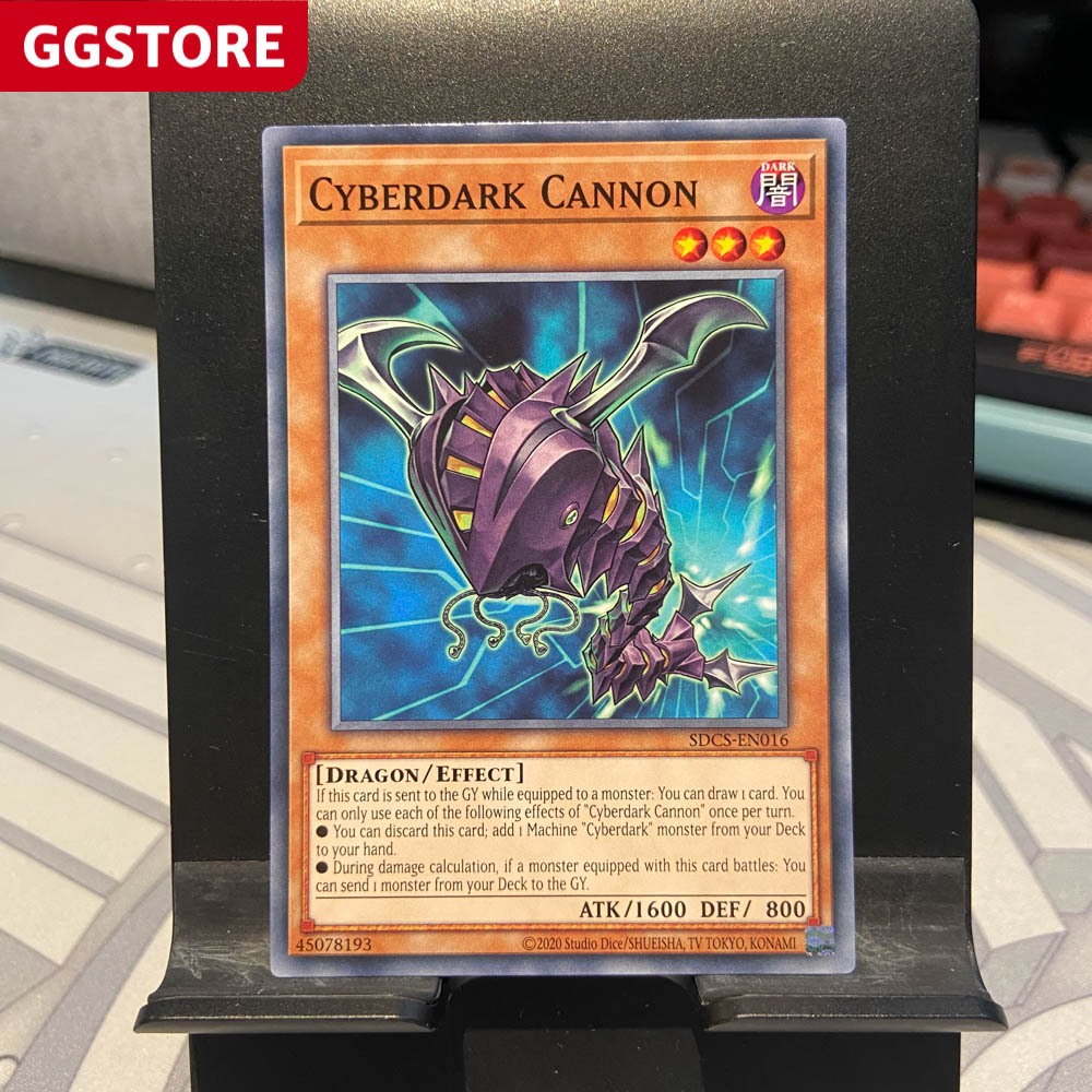 [ Bài Yugioh Chính Hãng ] Cyberdark Cannon - SDCS-EN016 - Common ...