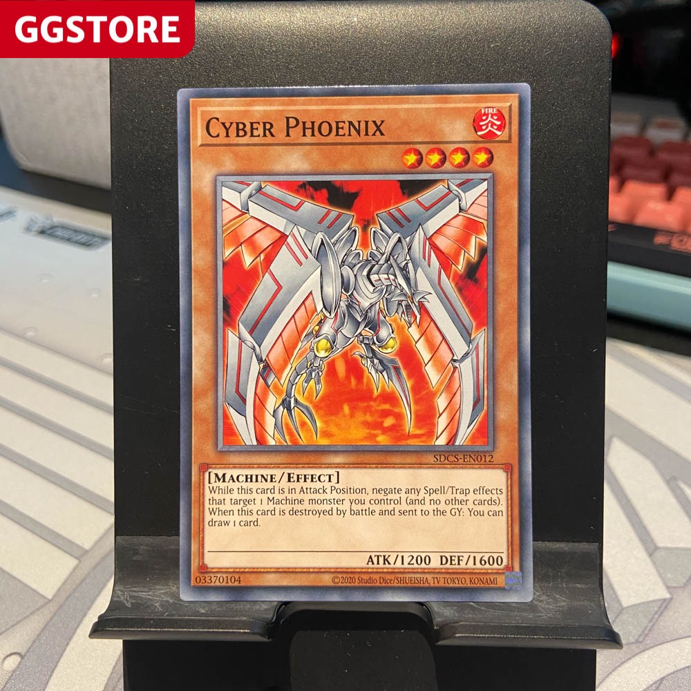 [ Bài Yugioh Chính Hãng ] Cyber Phoenix - SDCS-EN012 - Common | Shopee ...
