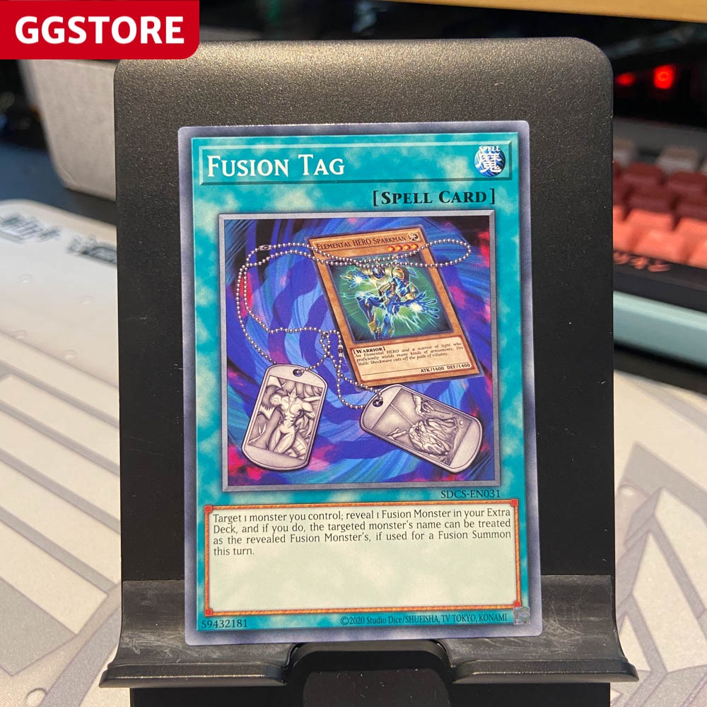 [ Bài Yugioh Chính Hãng ] Fusion Tag - SDCS-EN031 - Common | Shopee ...