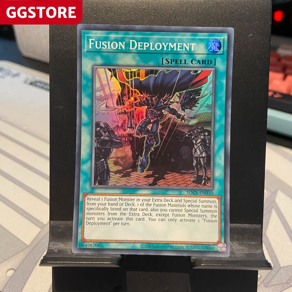 [ Bài Yugioh Chính Hãng ] Fusion Deployment - SDCS-EN030 - Super Rare | Shopee Việt Nam