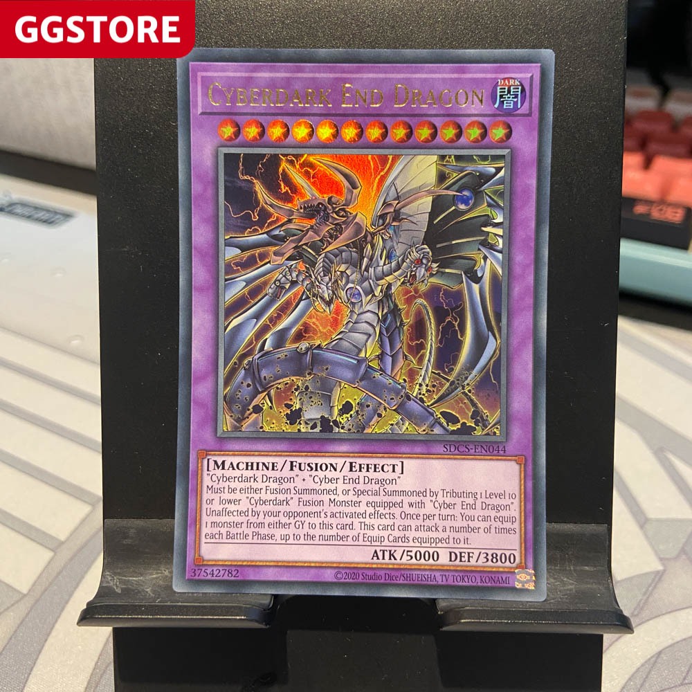 [ Bài Yugioh Chính Hãng ] Cyberdark End Dragon - SDCS-EN044 - Ultra Rare | Shopee Việt Nam