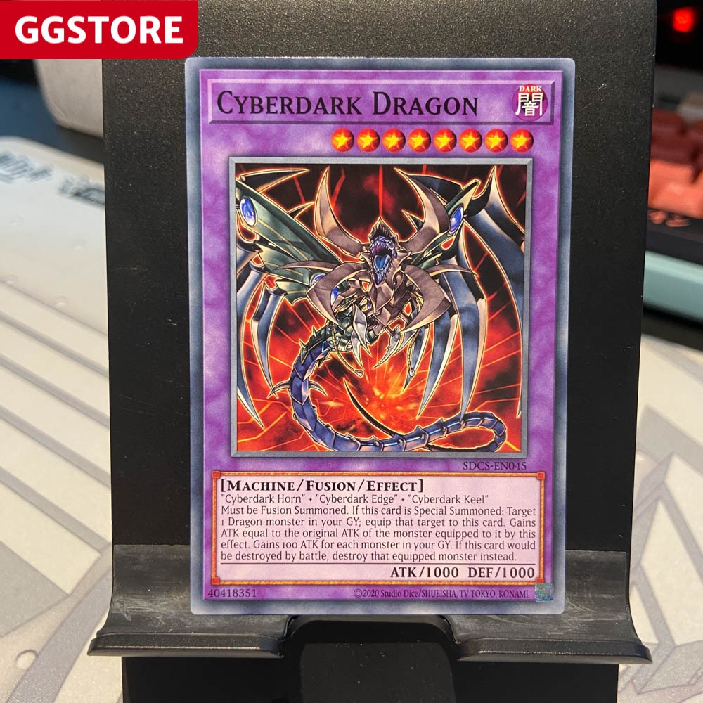 [ Bài Yugioh Chính Hãng ] Cyberdark Dragon - SDCS-EN045 - Common | Shopee Việt Nam