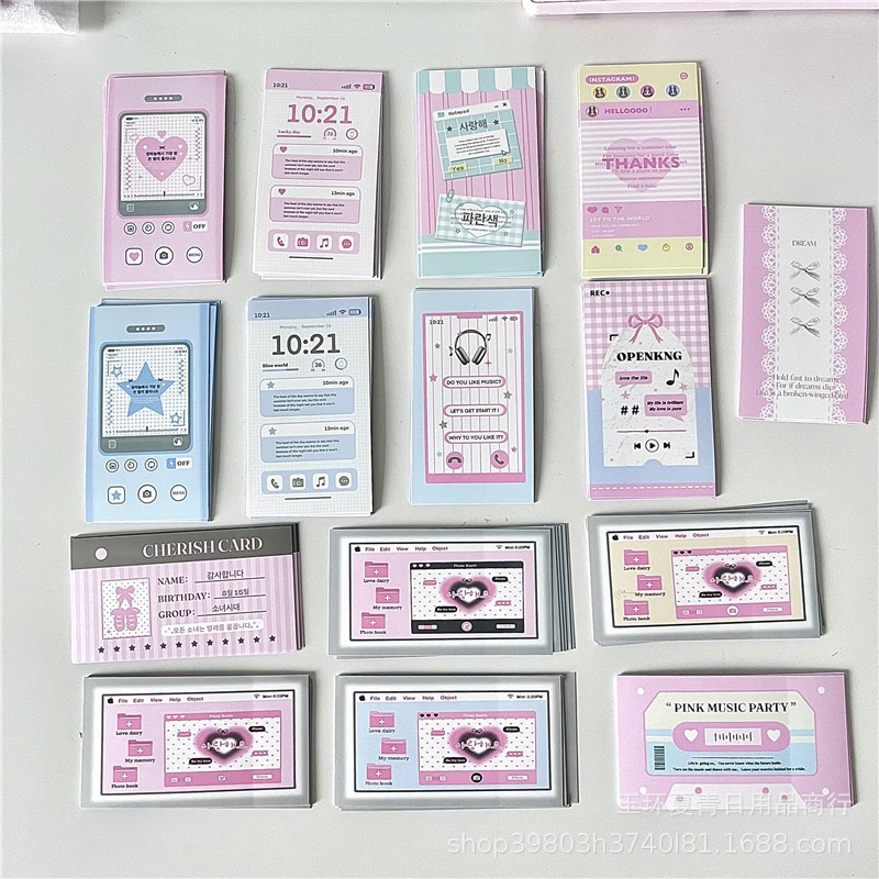 Set 50 sticker niêm phong gói hàng dễ thương | Shopee Việt Nam