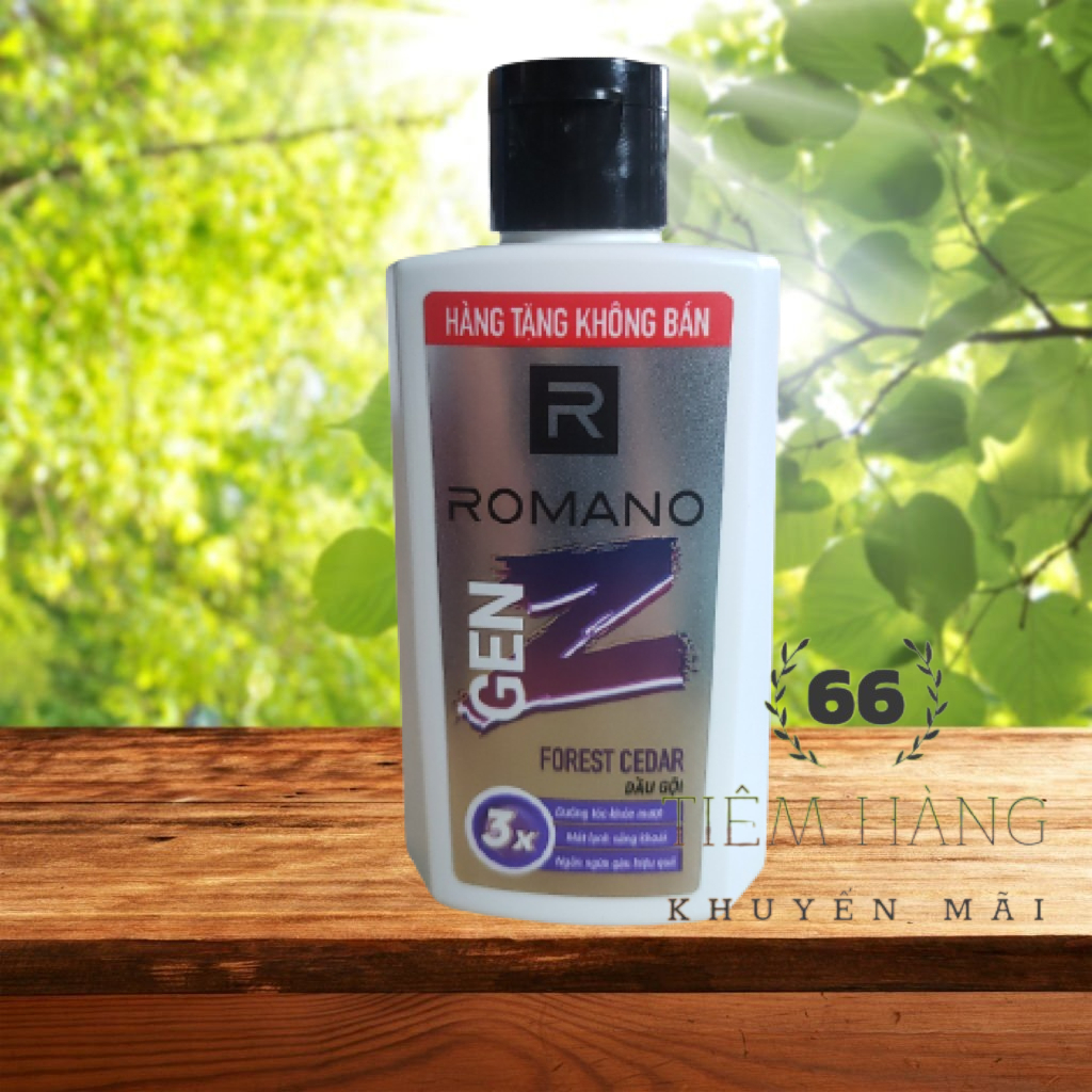 Dầu Gội Romano Genz Forest Cedar 60g. | Shopee Việt Nam