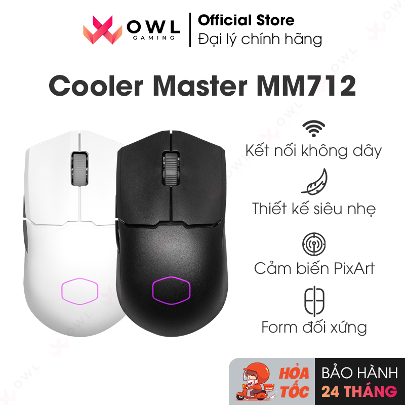 Chuột gaming không dây Cooler Master MM712 Hybird Wireless (Hàng chính ...