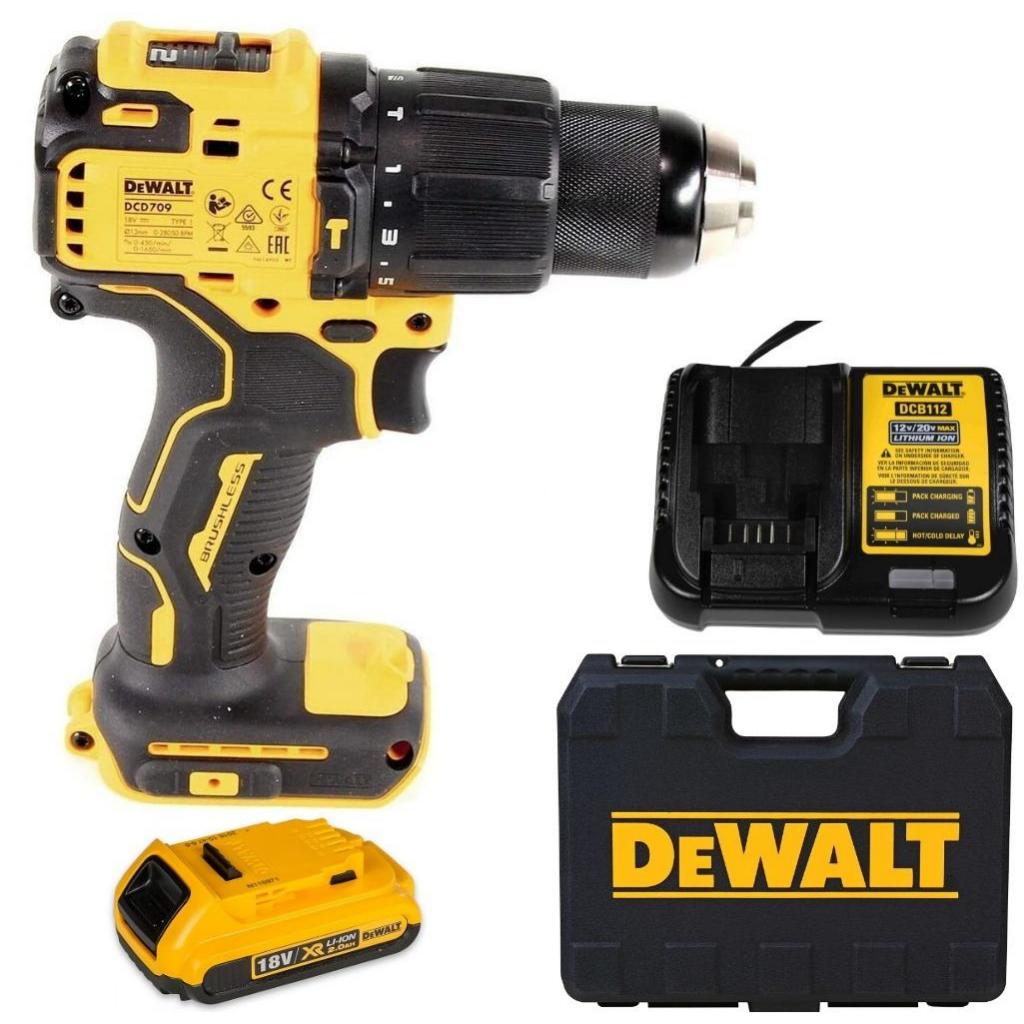 Máy khoan cầm tay 20Vmax/BL Dewalt DCD709 - DCD709P2 | Chính hãng | Bảo ...