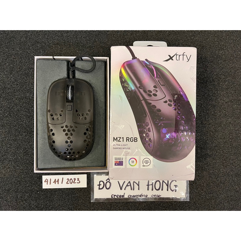 Chuột không dây siêu nhẹ CHERRY Xtrfy MZ1 – ZY’S RAIL RGB đã qua sử dụng | Shopee Việt Nam