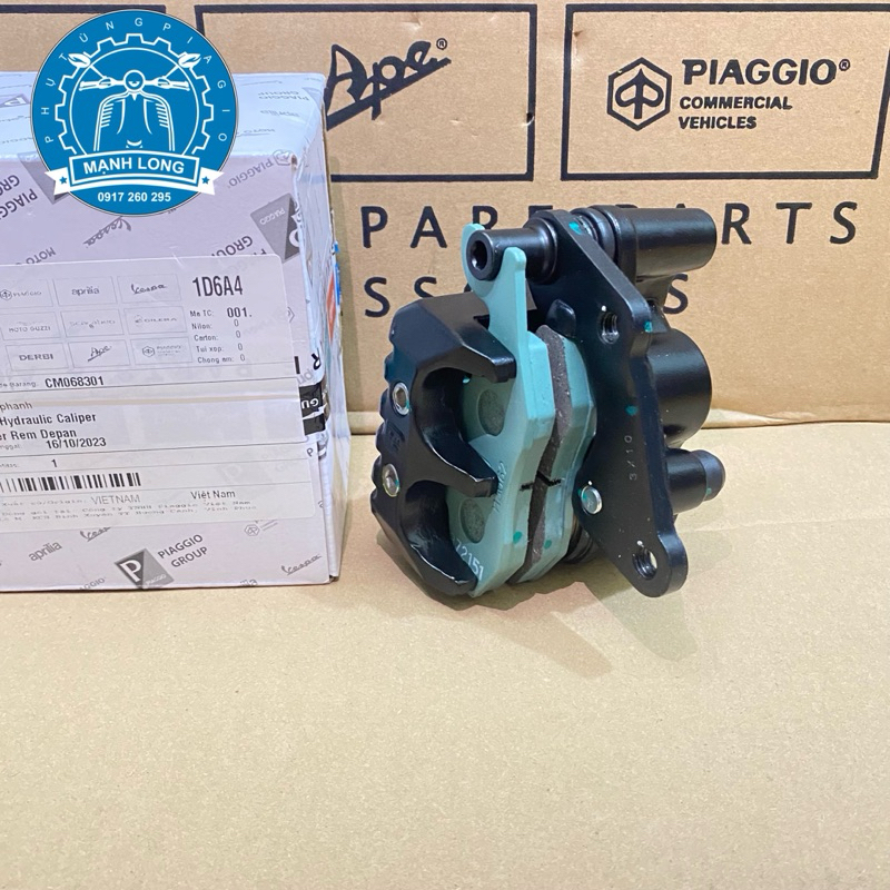 Cụm phanh dầu, Cụm heo dầu dưới Piaggio - Vespa hai pistong ( chính ...