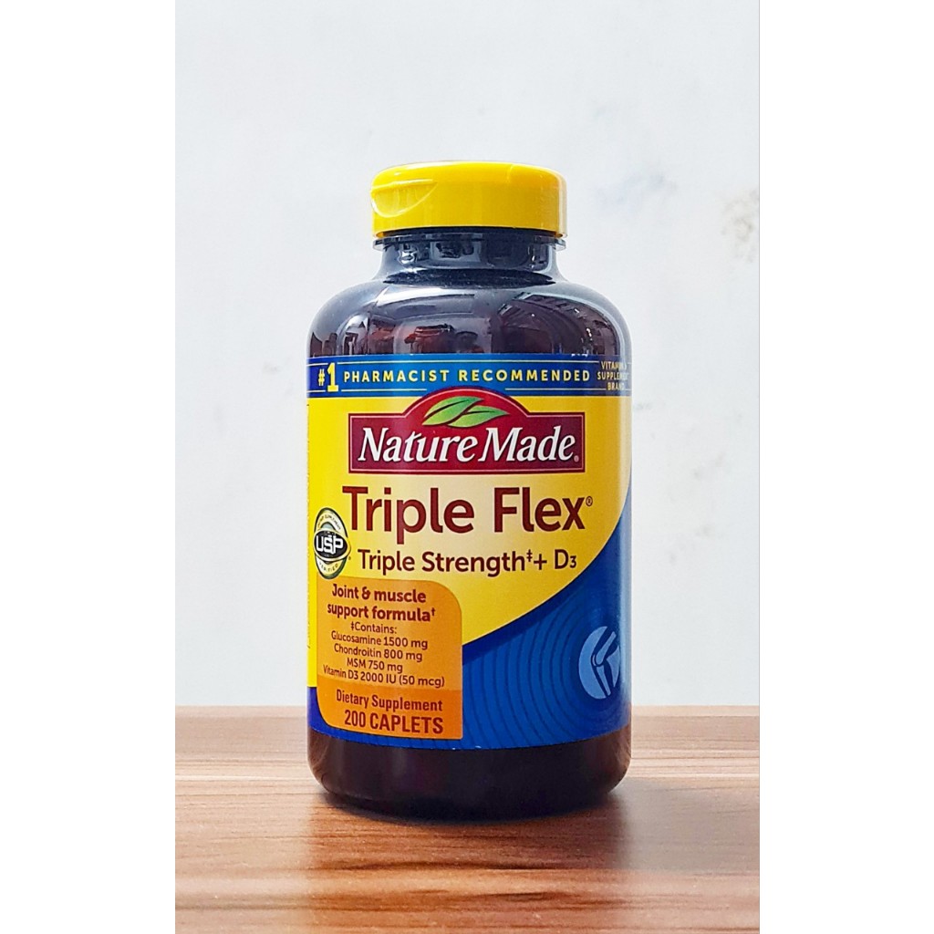 date 3/2026 - Viên bổ khớp nature made Triple Flex Triple Strength chai ...