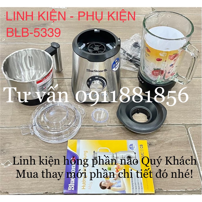Linh Kiện Máy xay sinh tố #BlueStone BLB-5339 #BLB5339 Cối thuỷ tinh | Shopee Việt Nam