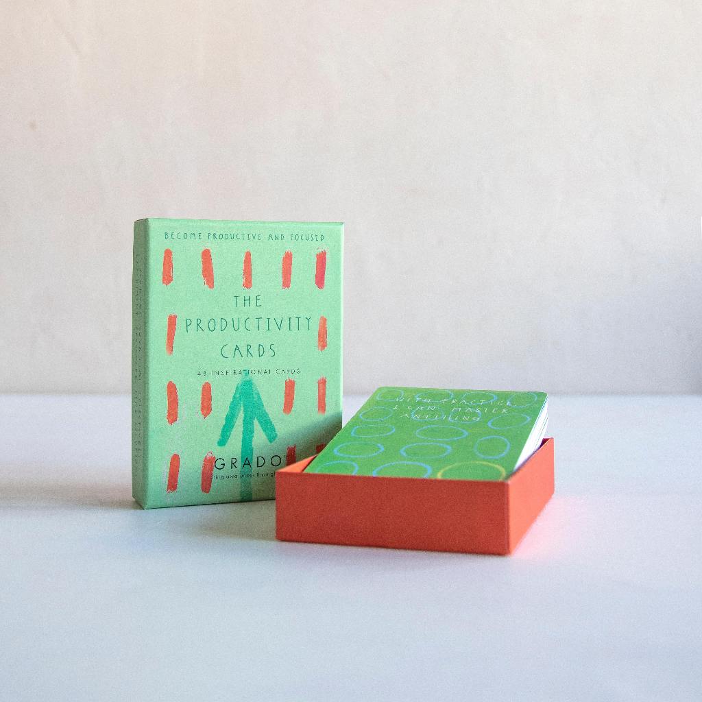 Bộ bài The Productivity Cards - Become Productive and Focused (Grado ...