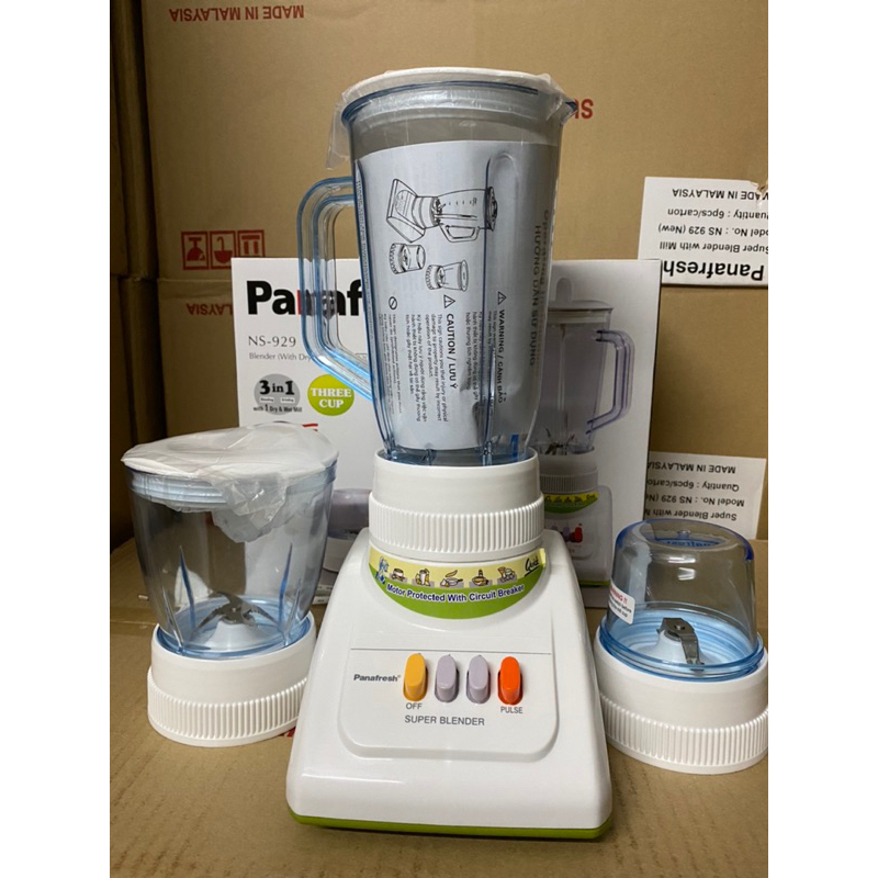 Máy xay sinh tố Panafresh NS-929 nhập khẩu Malaysia | Shopee Việt Nam