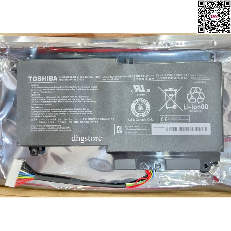 Pin laptop Toshiba Satellite L40A, L40D, L45A, L50A, L55A, P50A, P55A ...