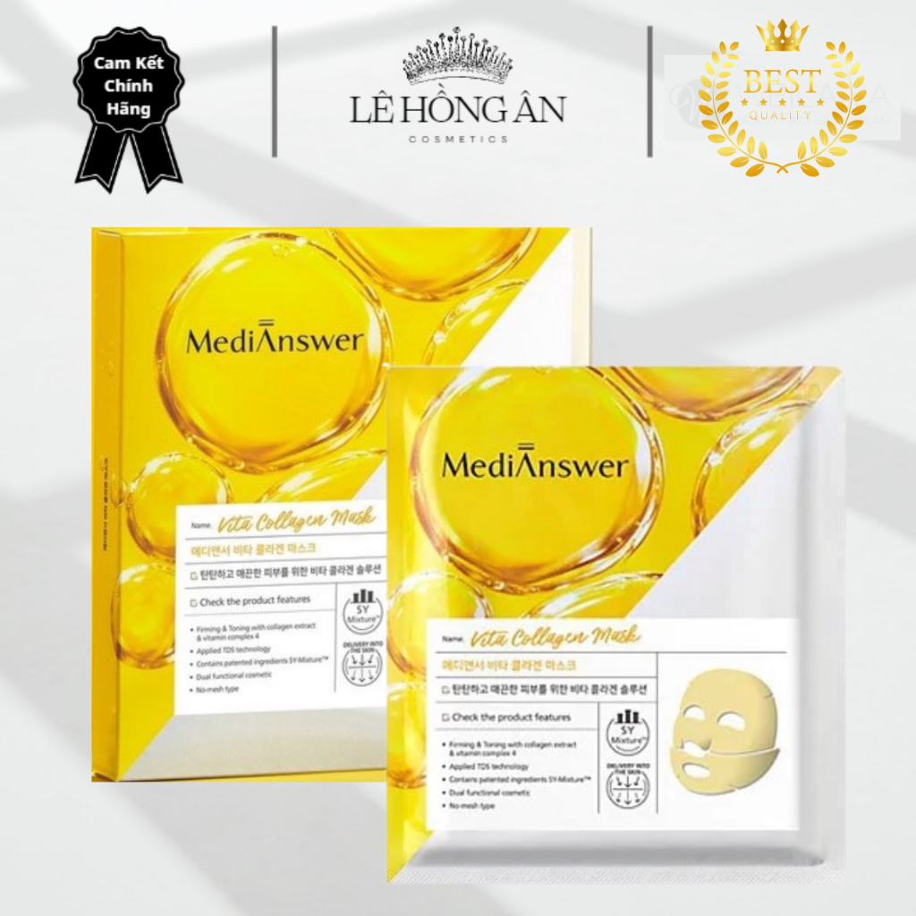 Mặt nạ thạch collagen Hàn Quốc Medi Answer giúp làm trắng da, giảm nếp ...