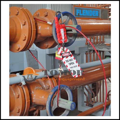 Lockout cable - khóa cáp Loto, khóa dây cáp BD-L22 | Shopee Việt Nam
