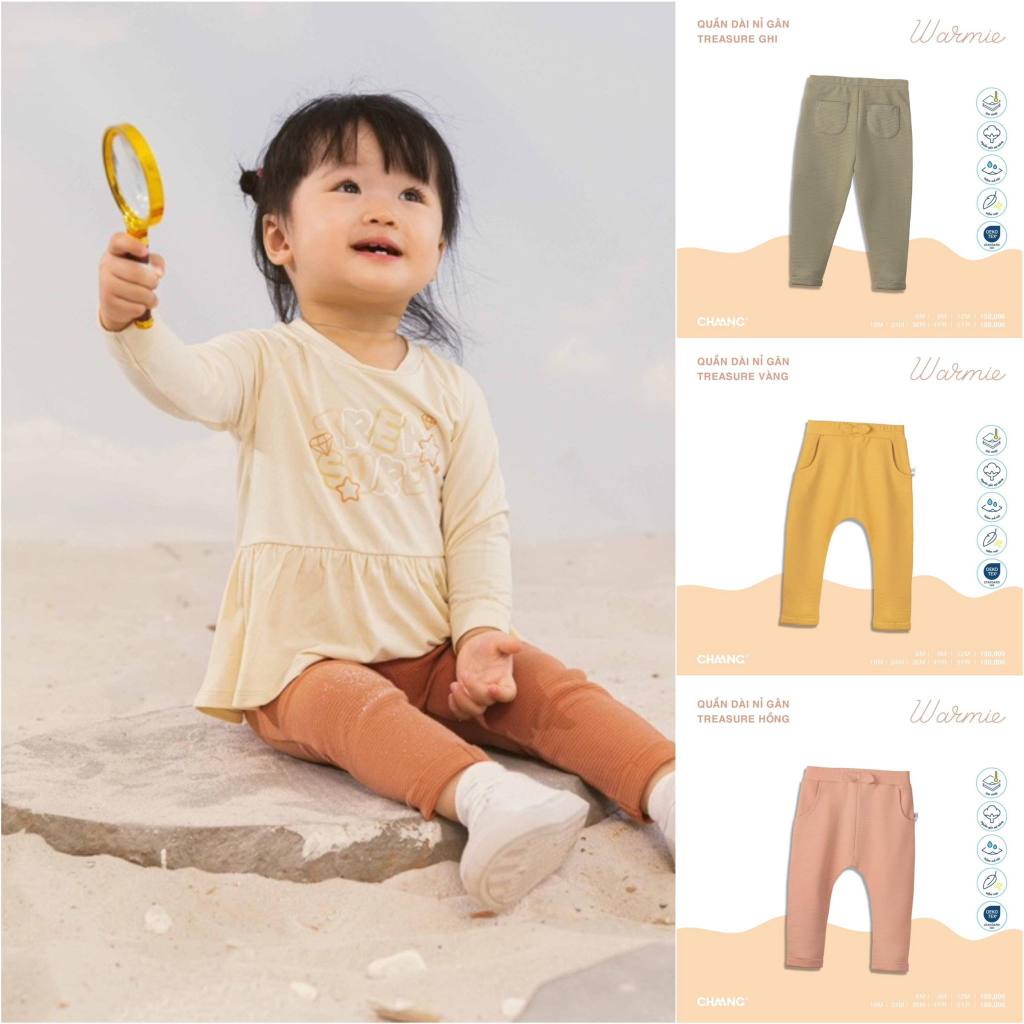 [Chính Hãng] Quần dài bé gái cao cấp mềm mại Treasure Chaang | Shopee ...