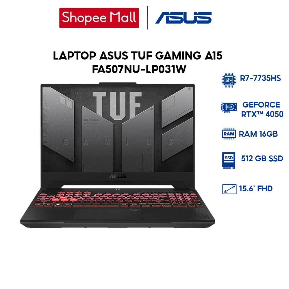 Laptop ASUS TUF Gaming A15 FA507NU-LP031W R7-7735HS | 16GB | 512GB | RTX™ 4050 6GB | Shopee Việt Nam