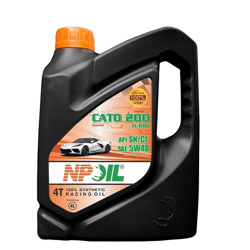 NP OIL - DẦU ĐỘNG CƠ Ô TÔ CAO CẤP – CATO 200 5W40 – 4 LÍT | Shopee Việt Nam