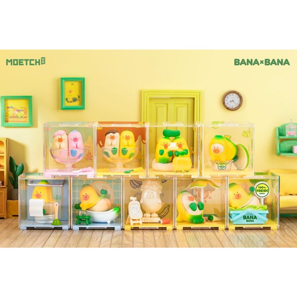 [Hộp Mù] BANA x BANA Daily Fresh Banana M Box Blind Box Series by Moetch | Shopee Việt Nam