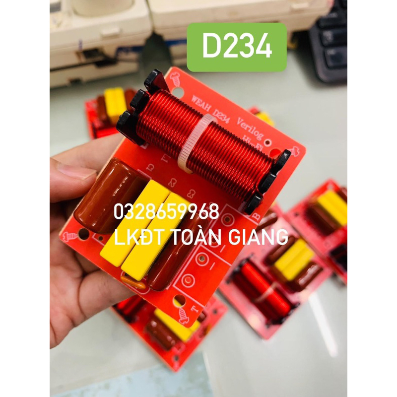 Phân tần WEAH D234 - Hifi 80W 2 đường tiếng (1bass 1treb) | Shopee Việt Nam