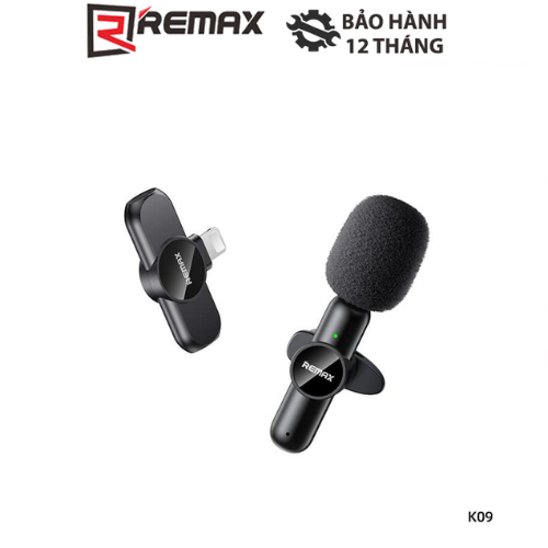 Micro không dây hỗ trợ Livestream cho thiết bị cổng Lning / Type C cho ai phon ai pát Remax K09 ...