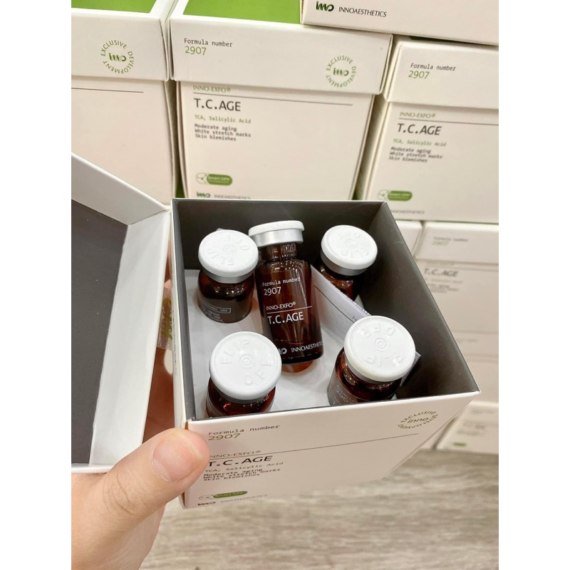 [ Chính hãng] Peel TCA INNO hộp 5 lọ x 5ml peel lỗ chân lông to | Shopee Việt Nam