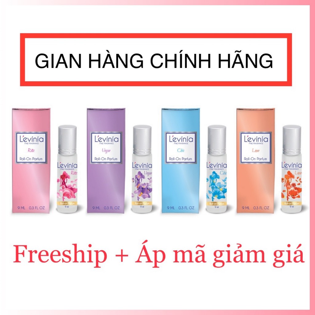Nước Hoa Nữ Cao Cấp Dạng Lăn L'evinia (Levinia) 9ml LUXE - RITZ - VOGUE ...
