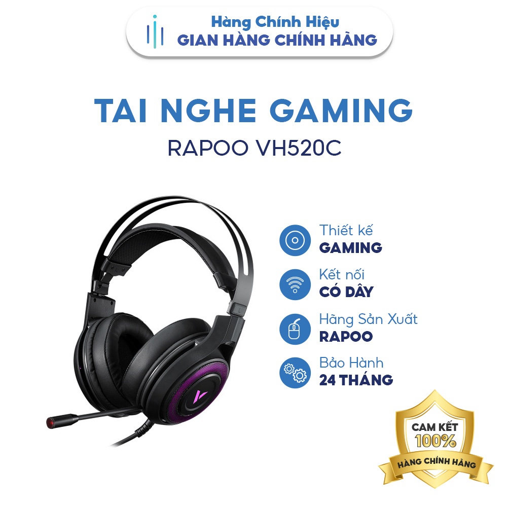 Tai nghe Gaming Rapoo VH520C | Shopee Việt Nam