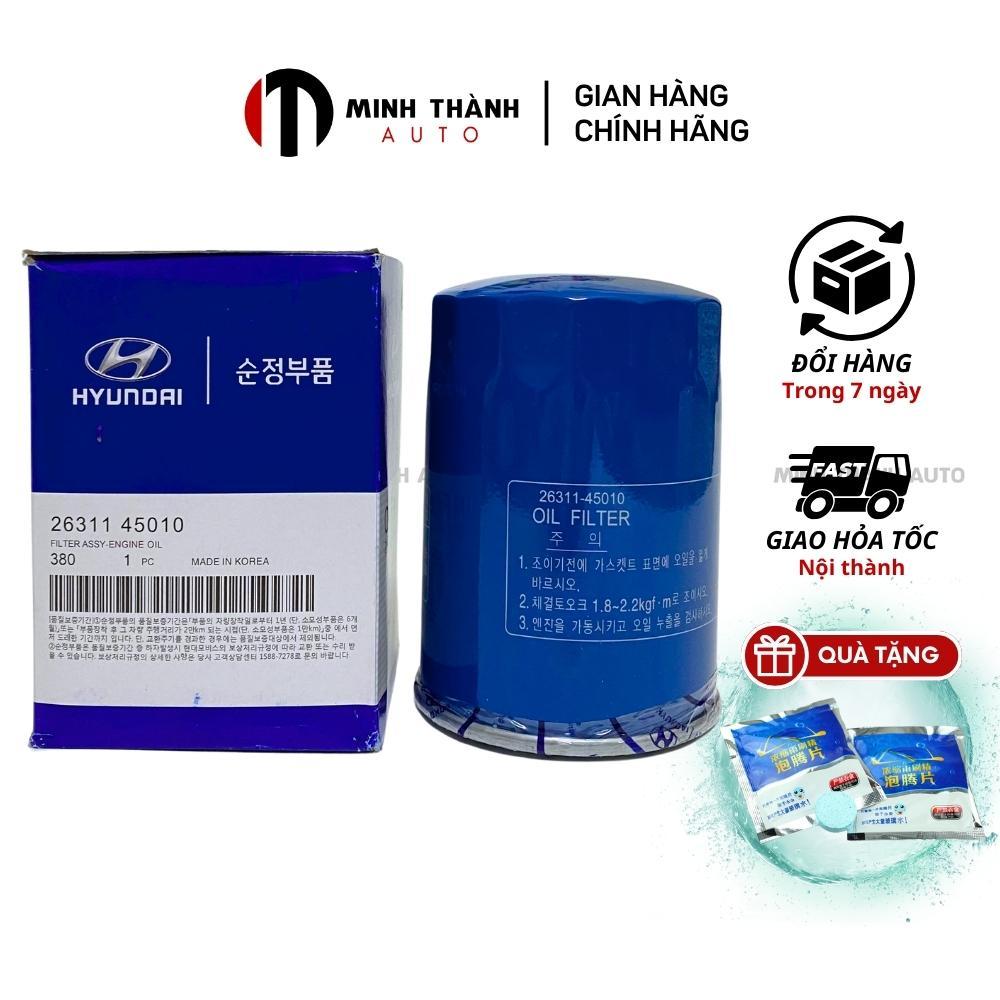 Lọc dầu động cơ, lọc nhớt xe Hyundai County, Mighty 3.5 tấn động cơ ...