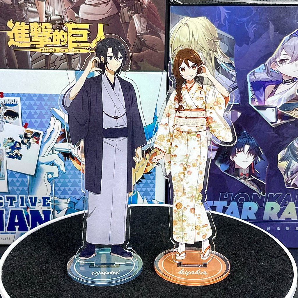 Mô hình HORIMIYA ver KIMONO standee acrylic anime mica chibi trang trí ...