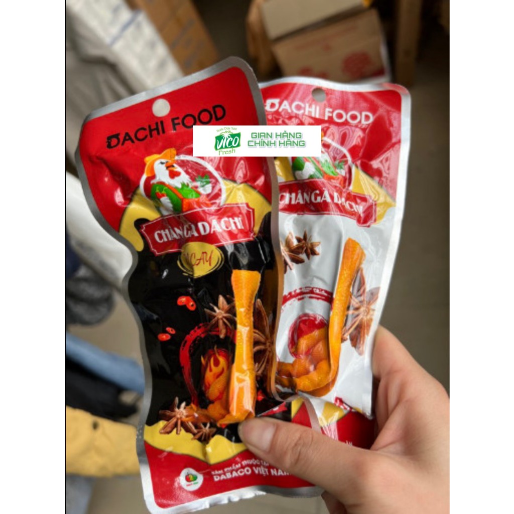 Chân gà ăn liền Dachi food 35g 2 vị ăn vặt - Dabaco Việt Nam | Shopee ...
