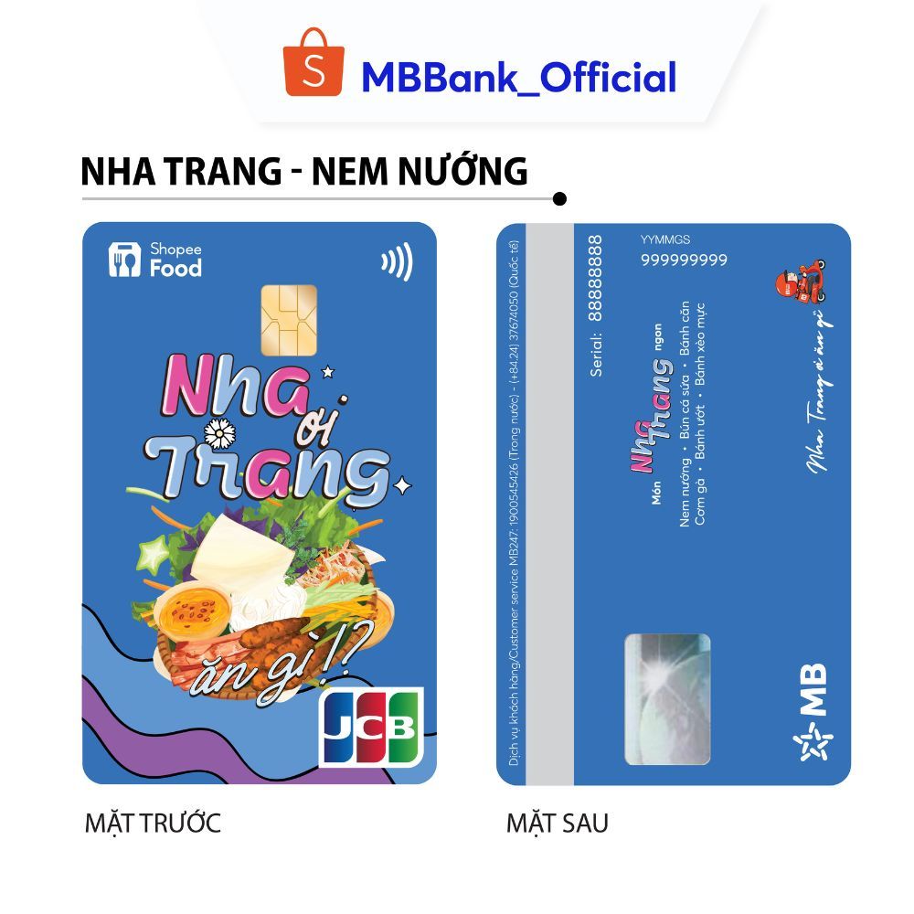 [Evoucher & Dịch vụ] Dịch vụ phát hành thẻ MB Hi Collection - Bộ sưu ...