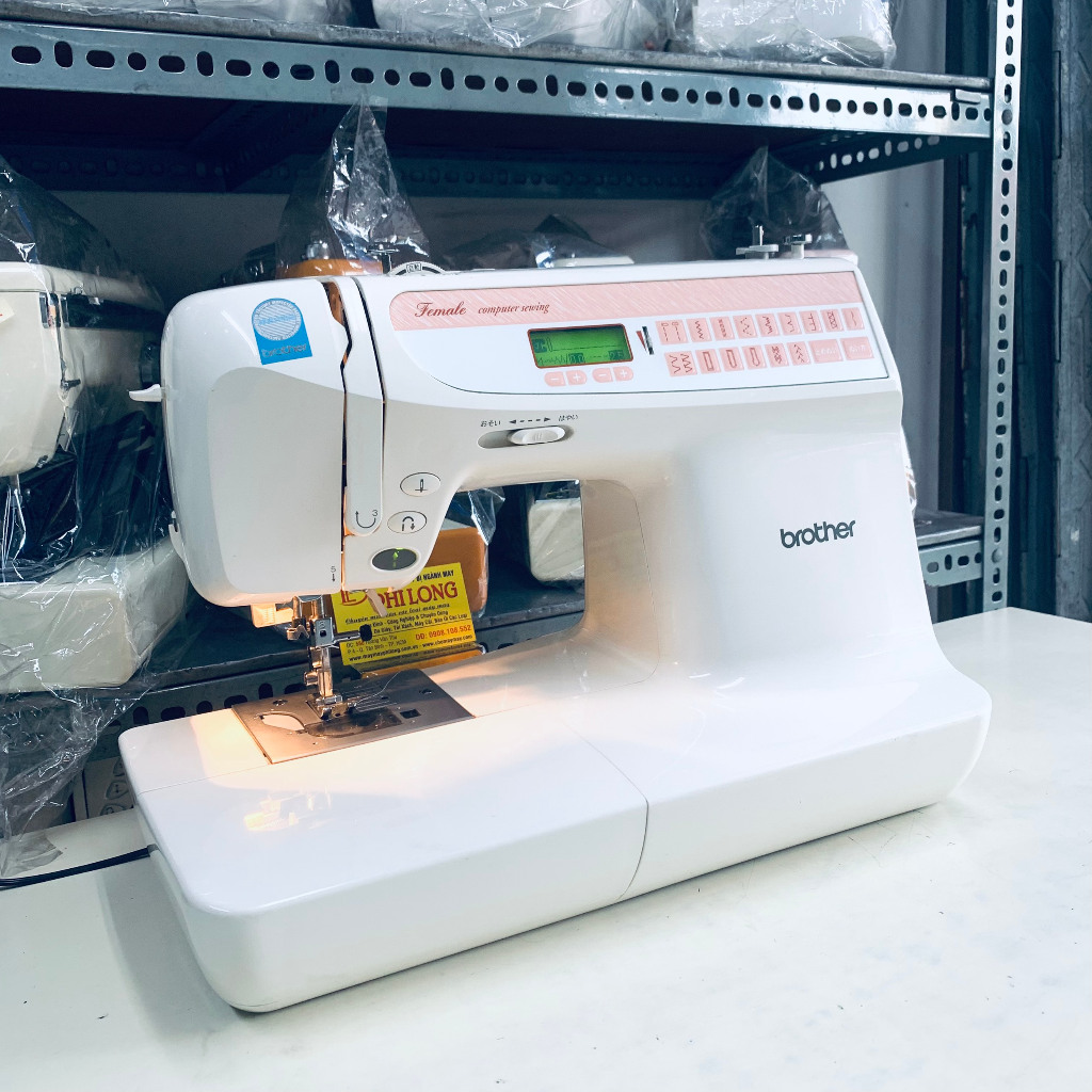 MÁY MAY BROTHER NHẬT BẢN - HỖ TRỢ XỎ CHỈ - VẮT SỔ - LÀM KHUY | Shopee ...