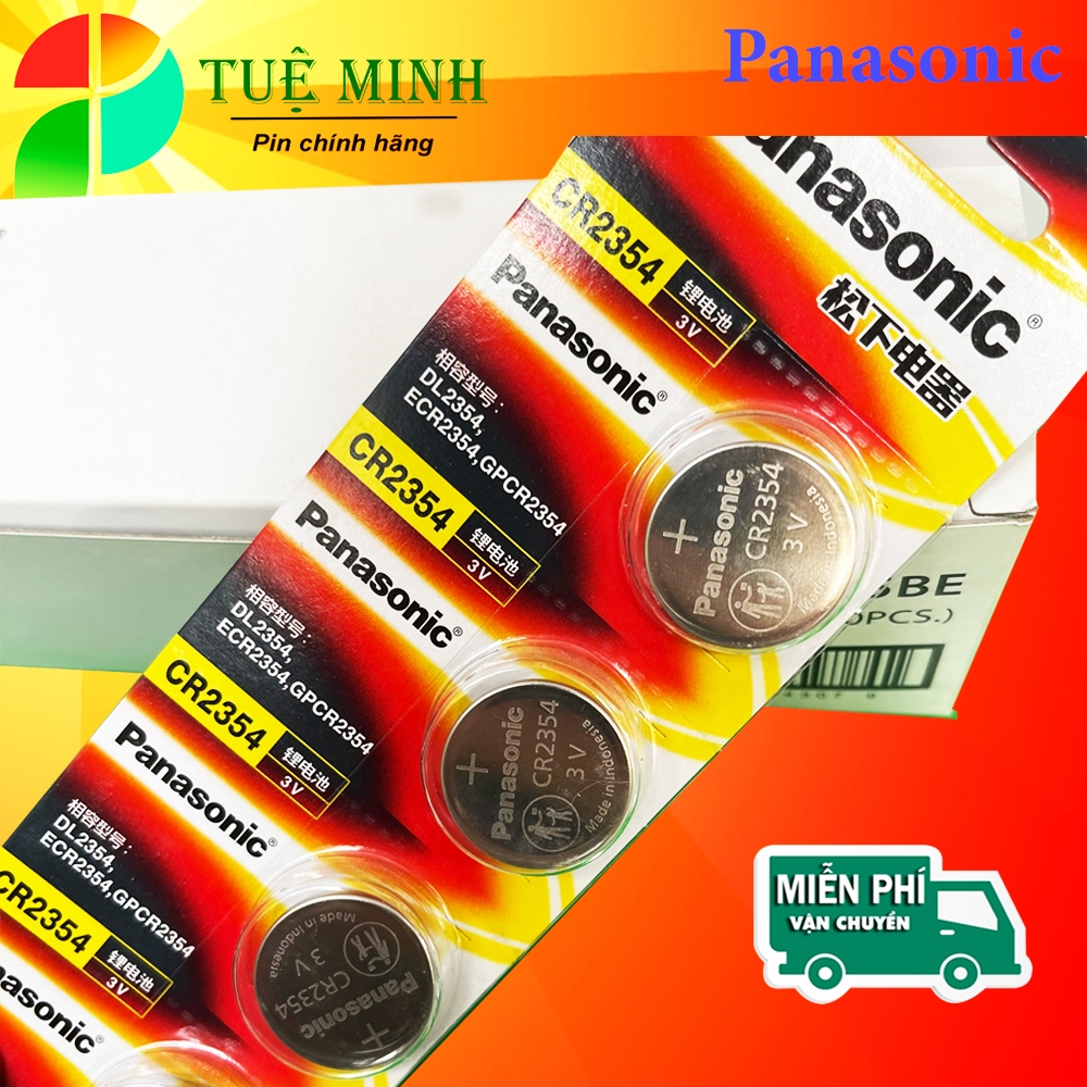Pin Panasonic CR2354 pin 3V Chính hãng, pin Khuy áo CR2354 ( 1 Viên ) | Shopee Việt Nam