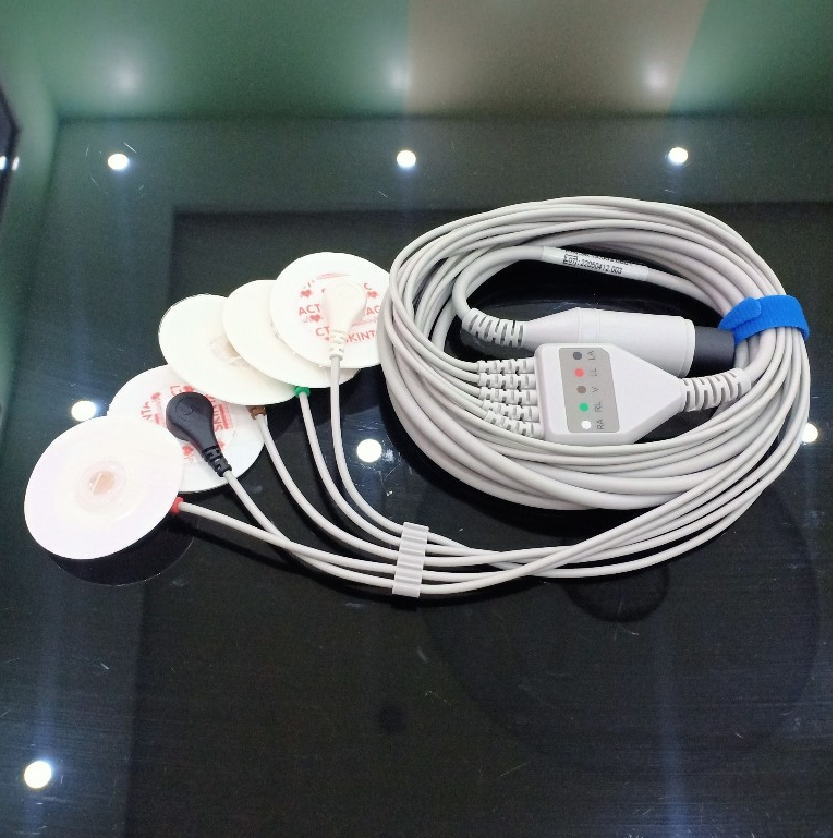 Dây cảm biến điện tâm đồ (điện tim 5 cực) | Shopee Việt Nam