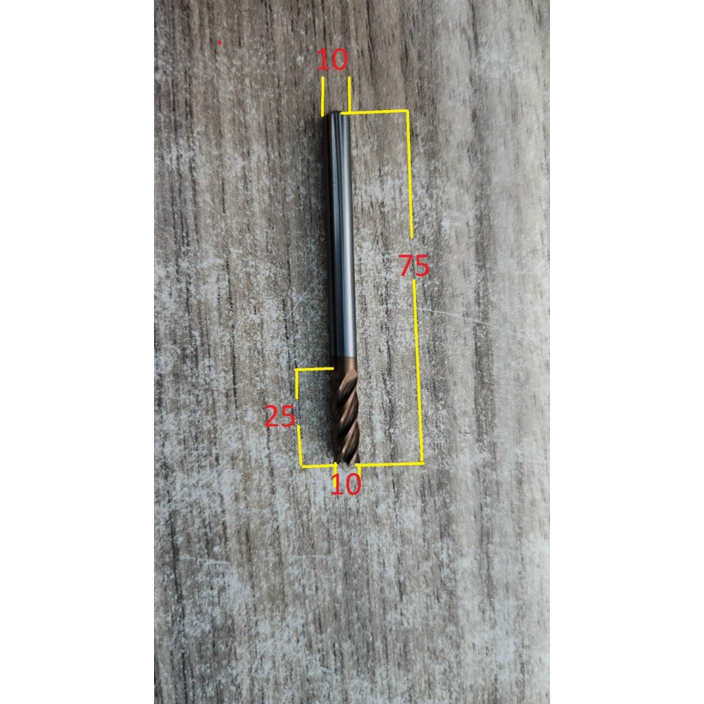 Dao phay ngón hợp kim 4 me 55hrc | Shopee Việt Nam