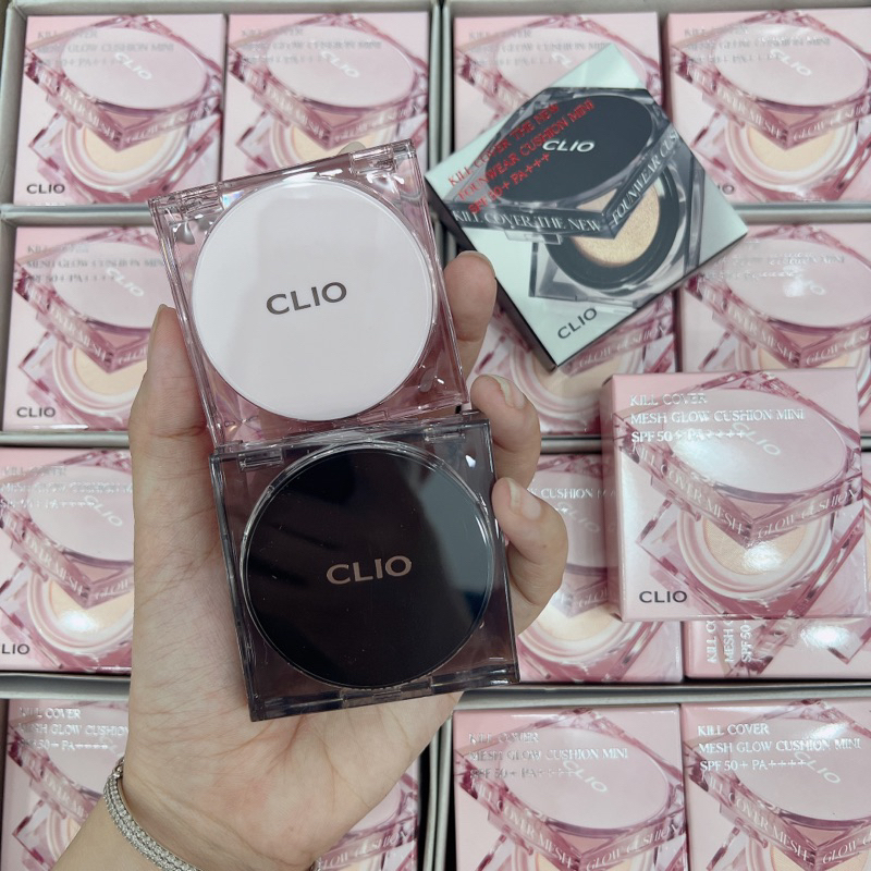 Phấn Nước Cushion Clio Mini Kill Cover The New / Mesh Glow | Shopee ...