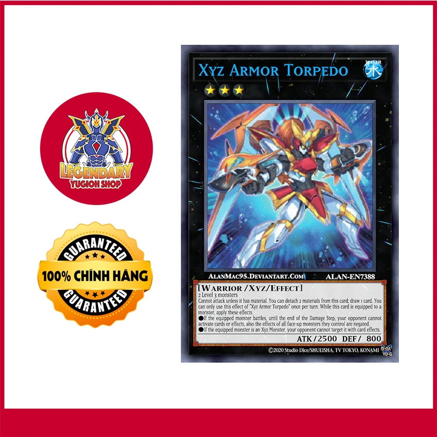 [Thẻ Bài Yugioh Chính Hãng] Xyz Armor Torpedo | Shopee Việt Nam
