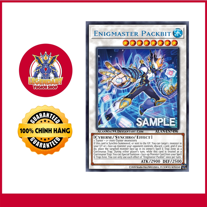 [Thẻ Bài Yugioh Chính Hãng] Enigmaster Packbit | Shopee Việt Nam