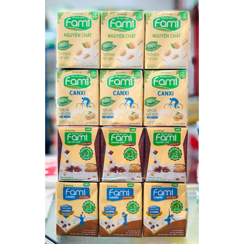 Lốc Sữa Fami 6 Hộp x200ml | Shopee Việt Nam