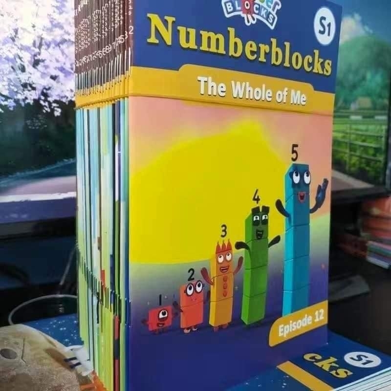 Numberblocks Season 1 + 2, 30q kèm file audio và video [bảng nhập ...