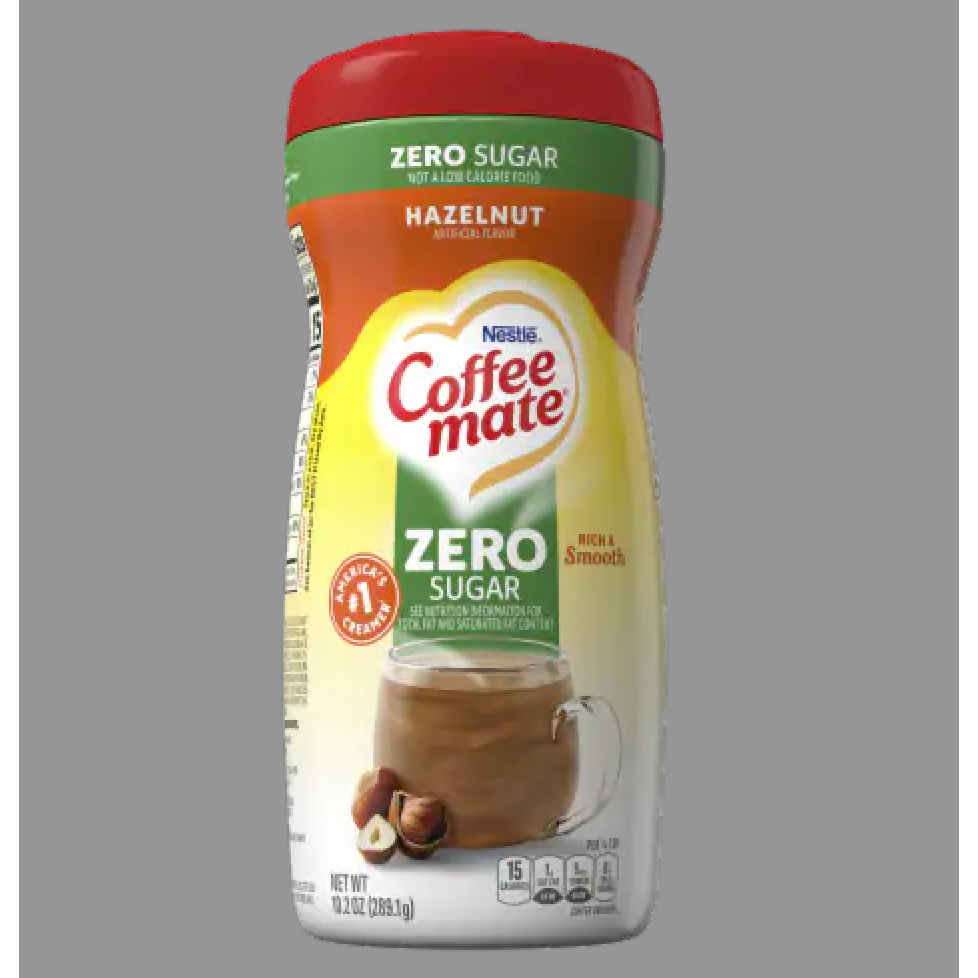BỘT KEM SỮA KHÔNG ĐƯỜNG VỊ HAZELNUT Coffee Mate Sugar Free Powder ...