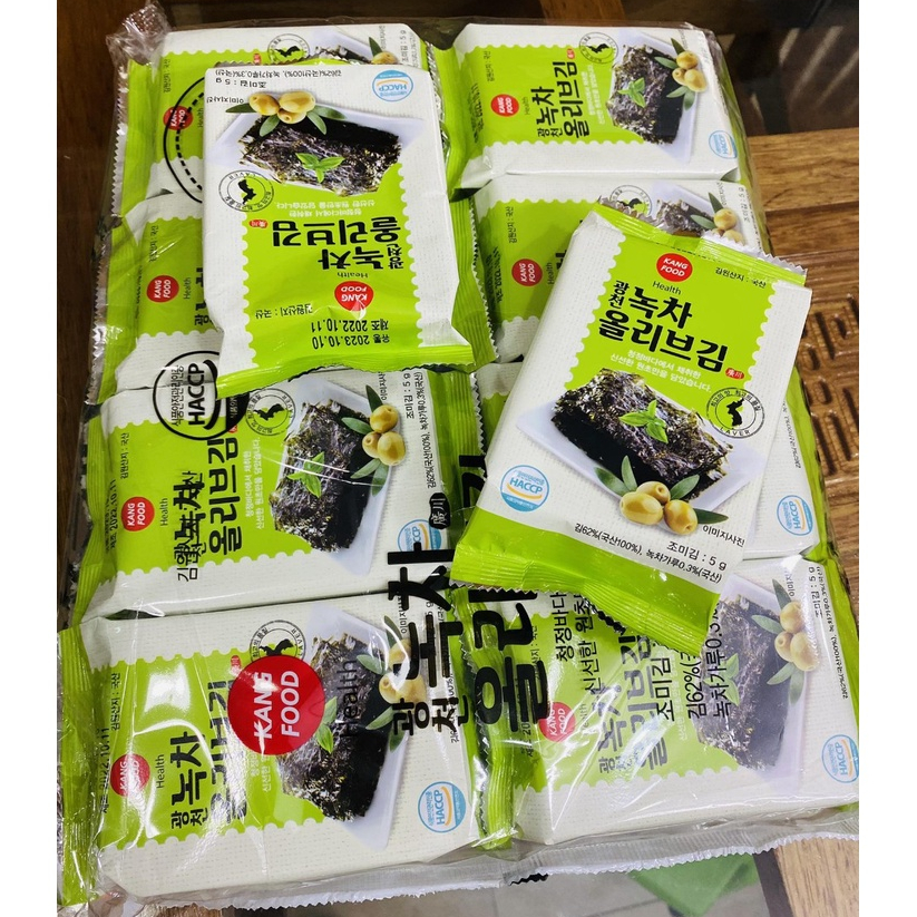 Lốc 16 Gói Rong Biển Ăn Liền Hàn Quốc Kang Food Siêu Ngon | Shopee Việt Nam