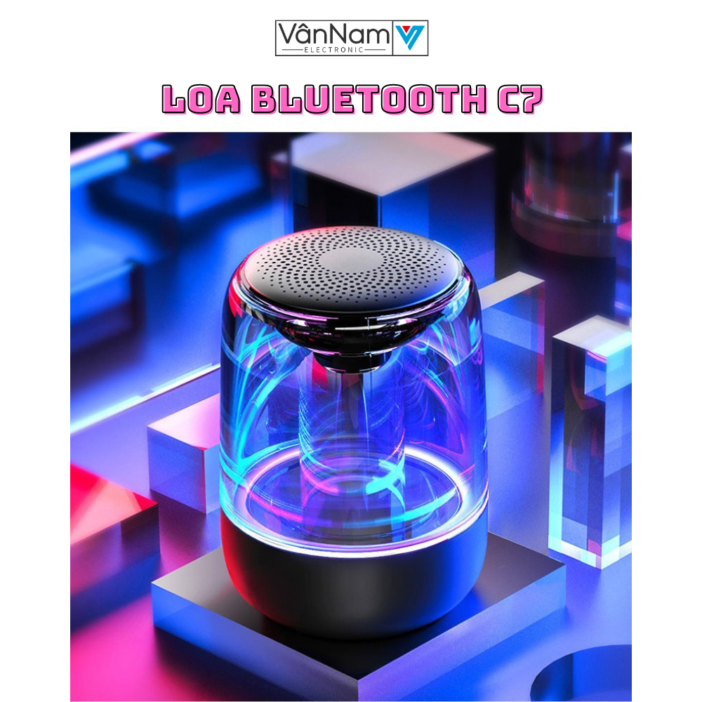 Loa bluetooth C7 nhỏ gọn âm thanh vòm DTS pin 3000mAh | Shopee Việt Nam