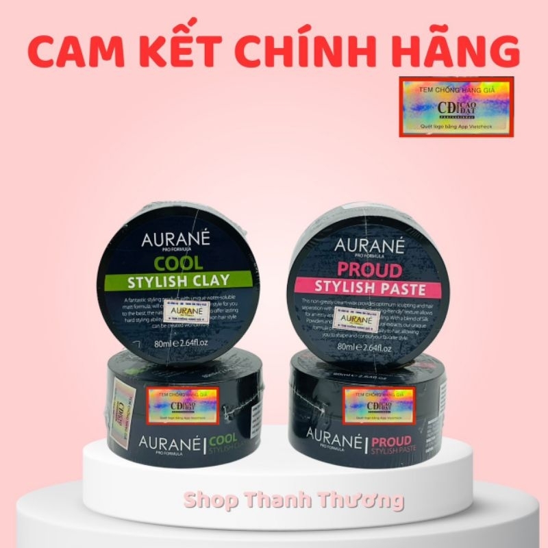 ( Hàng Chính Hãng ) Sáp vuốt tóc nam aurane cool 80g | Shopee Việt Nam