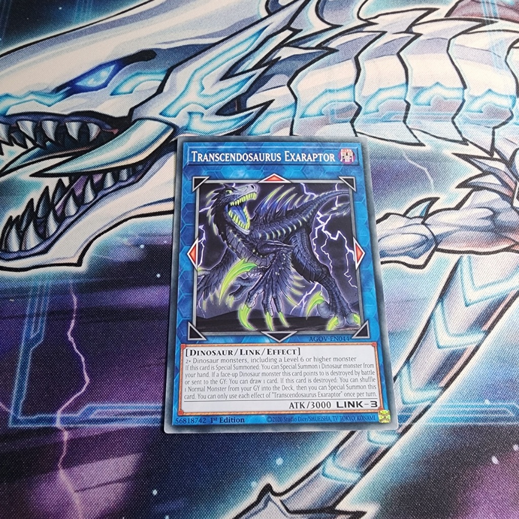 Bài Yugioh TCG UK [AGOV-EN044] Transcendosaurus Exaraptor - Common [N ...