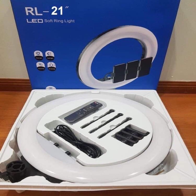 Đèn livestream, đèn trợ sáng, 54cm RL21 chính hãng kèm chân linco 2m1 cao cấp | Shopee Việt Nam