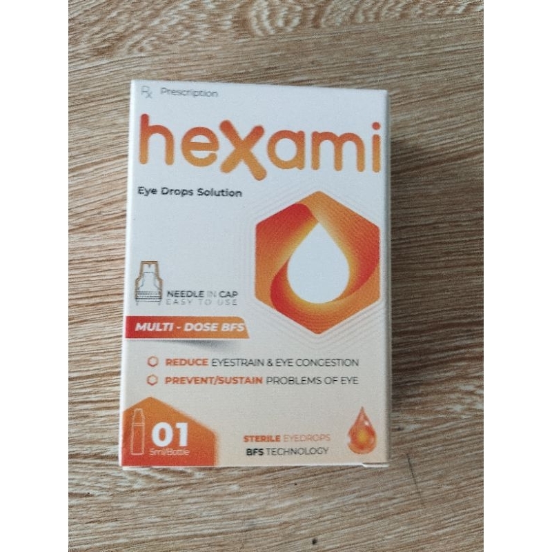 nhỏ mắt HEXAMI hỗ trợ giảm mỏi mắt & xung huyết ống 5ml | Shopee Việt Nam